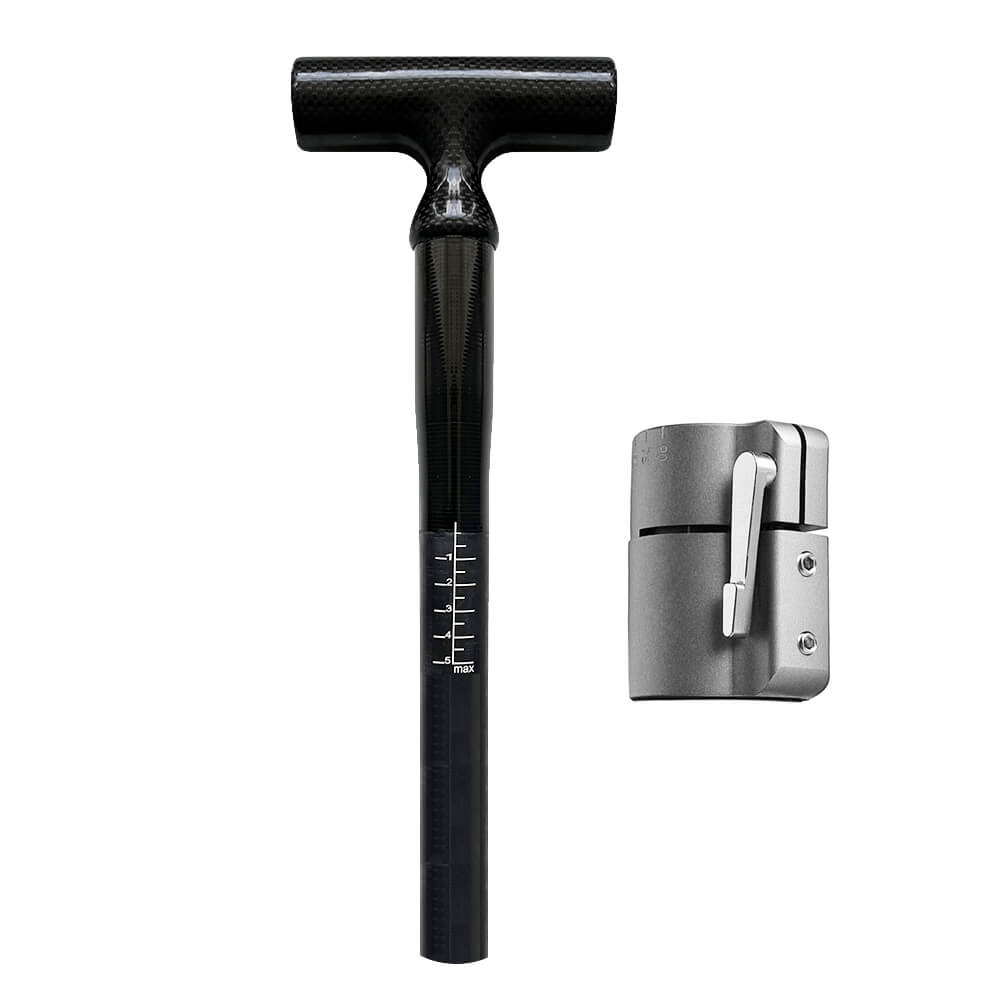 ZJ Adjustable Canoe Paddle Handle and Aluminum Clamp Adjuster